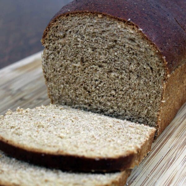 Molasses Whole Wheat Bread - Bramble Wine Cottage