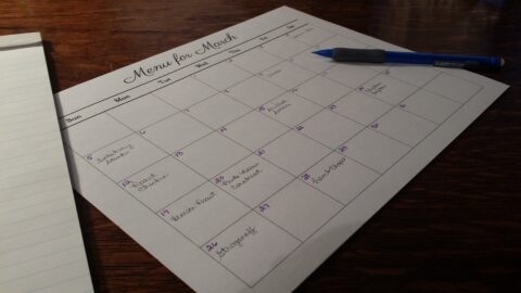 Menu Planning ~ What It Is and How To Do It - Bramble Wine Cottage