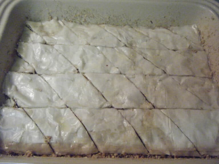 Homemade Baklava ~ Easy and Delicious - Bramble Wine Cottage