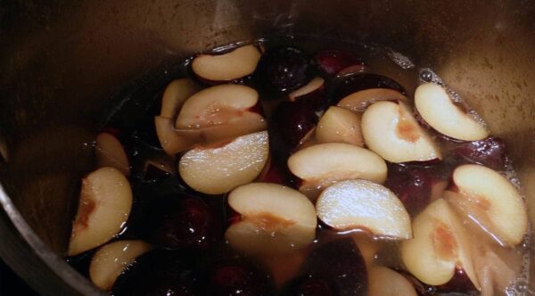 Canning Spiced Plums Step-by-Step - Bramble Wine Cottage