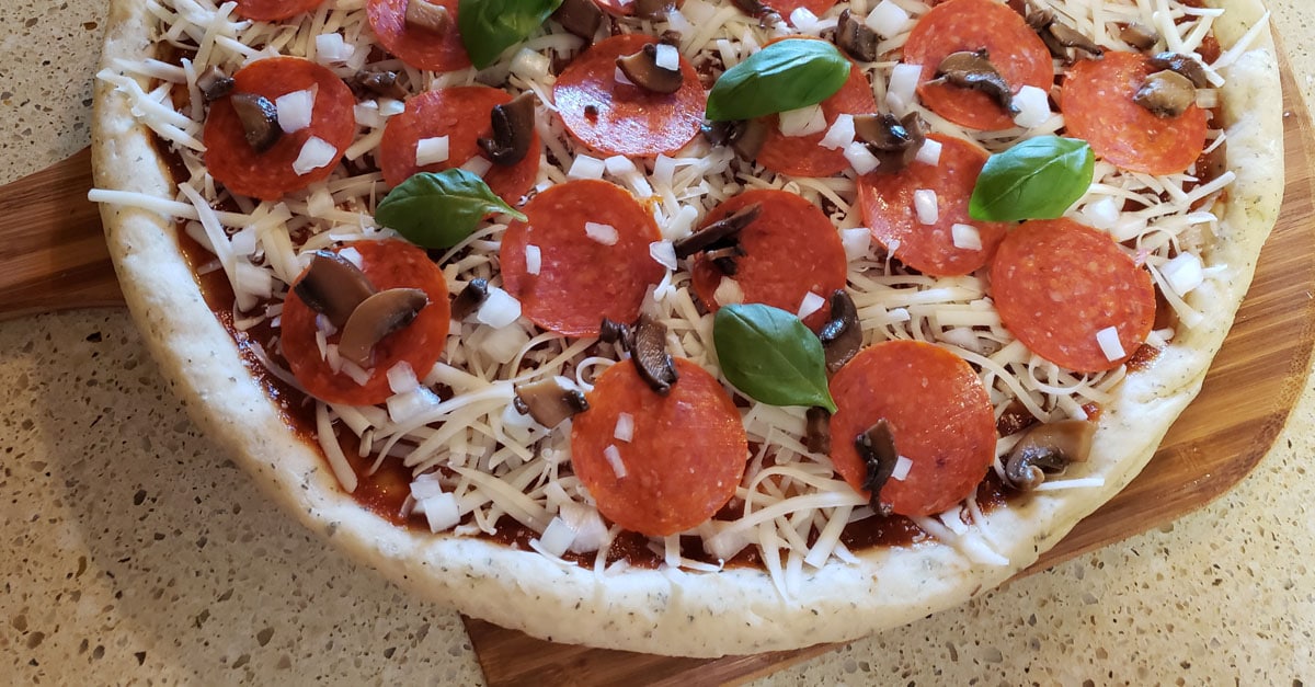 The Ultimate Sourdough Pizza Crust - Bramble Wine Cottage
