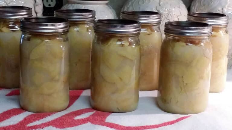 Canning Potatoes in a Pressure Canner - Bramble Wine Cottage