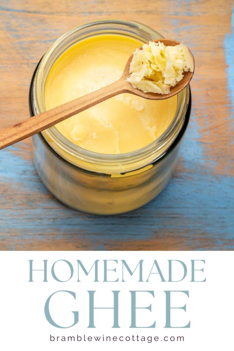 How to Make Ghee in the Crockpot - Bramble Wine Cottage