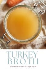 How to Make Turkey Bone Broth - Bramble Wine Cottage