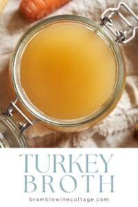 How to Make Turkey Bone Broth - Bramble Wine Cottage