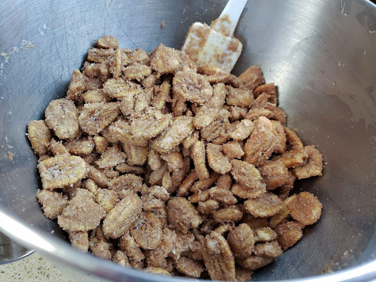 Easy Candied Pecans Recipe - Bramble Wine Cottage